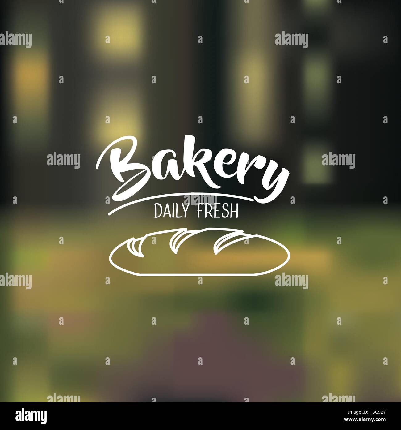 Bread Baked Daily Sign High Resolution Stock Photography and Images - Alamy