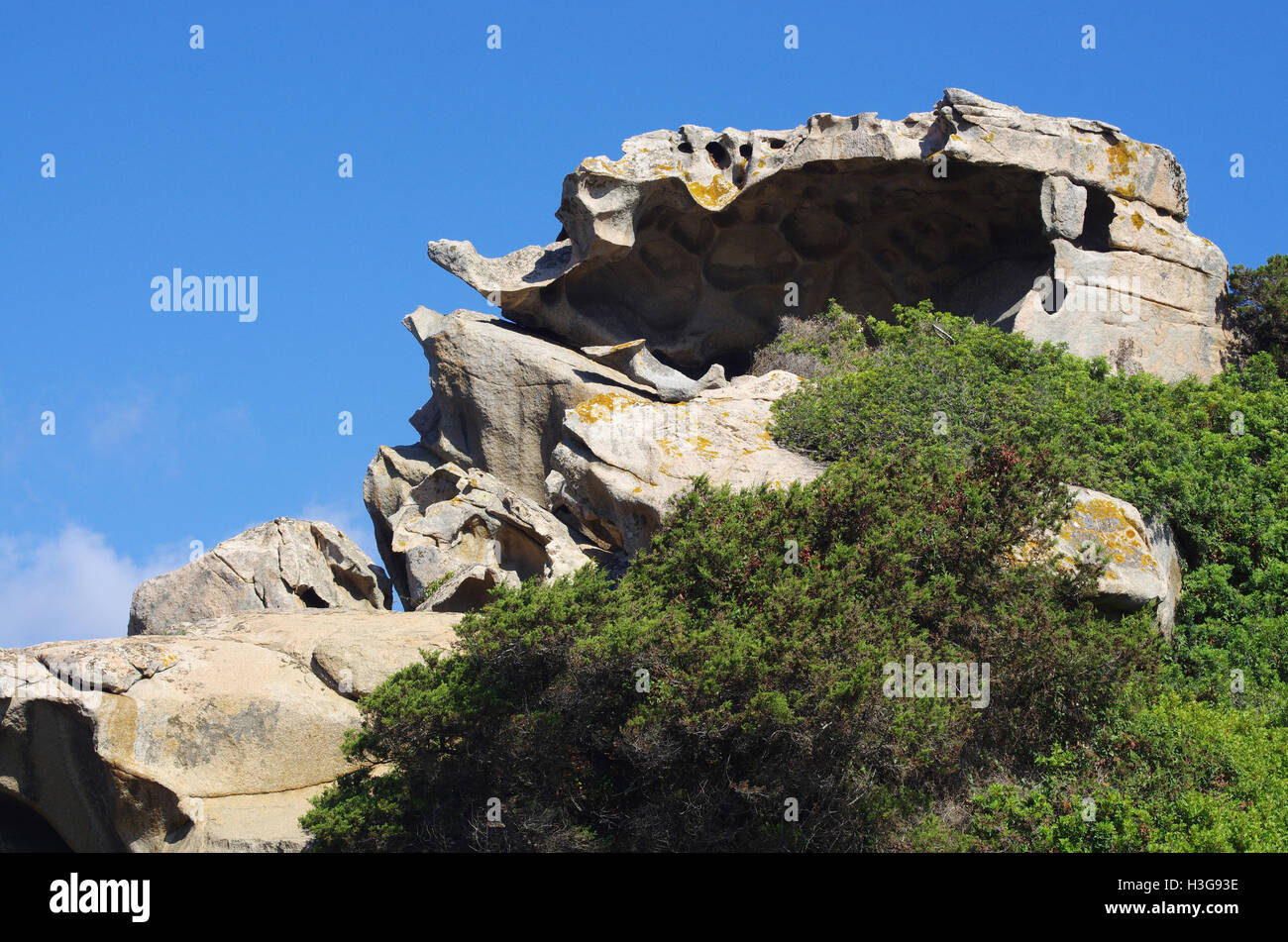 Palau, Sardinia. The rock of turtle's head Stock Photo - Alamy