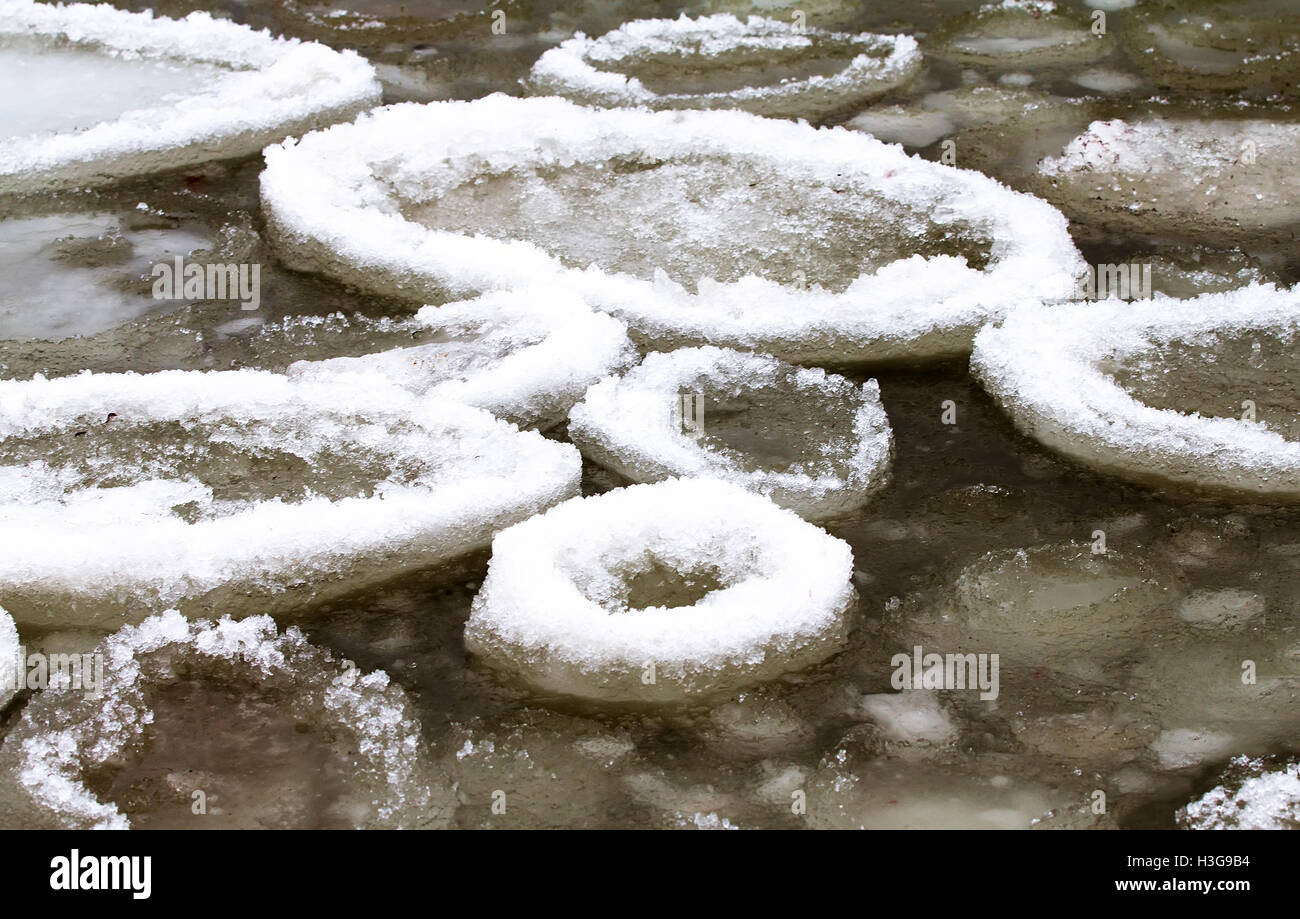 forms of sea ice near the coast Stock Photo - Alamy