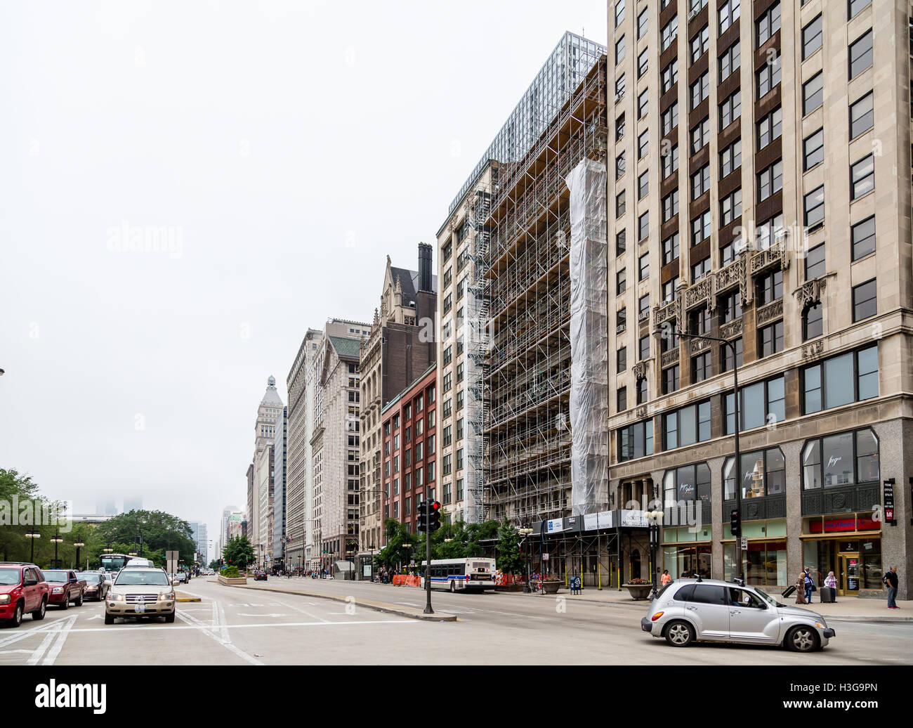 Michigan Avenue in Chicago Stock Photo - Alamy