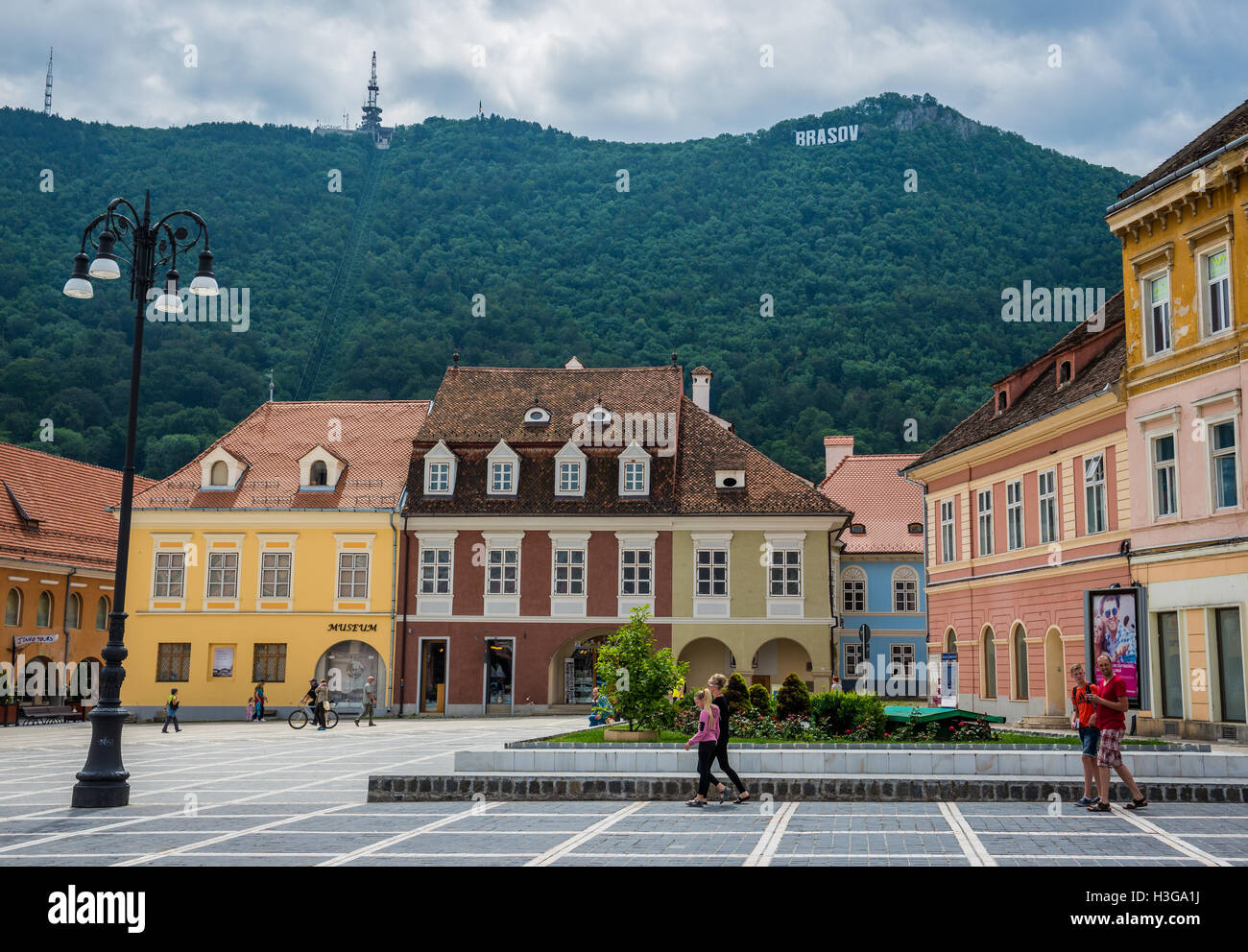 Urban Civilization Museum (left) at Council Square, main square of ...