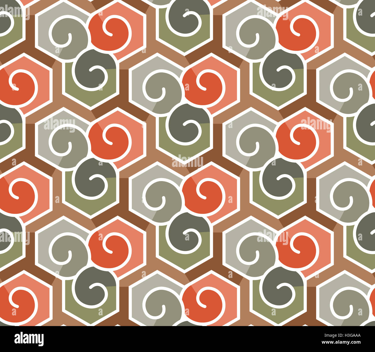 Geometric abstract seamless pattern. Linear motif background. Colorful ...