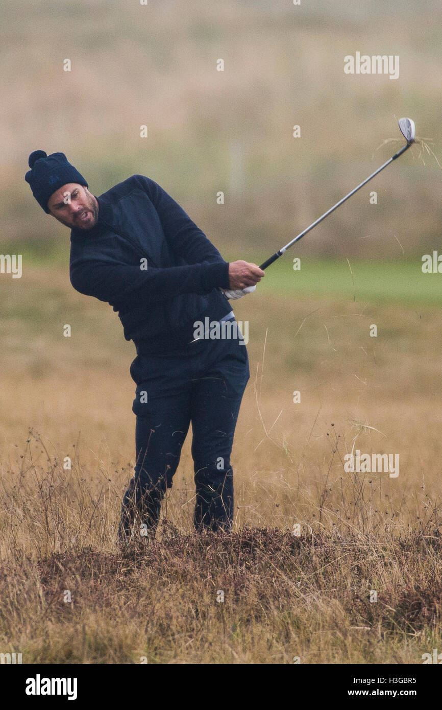 Carnoustie Golf Course, Fife, Scotland. 07th Oct, 2016. Alfred Dunhill ...