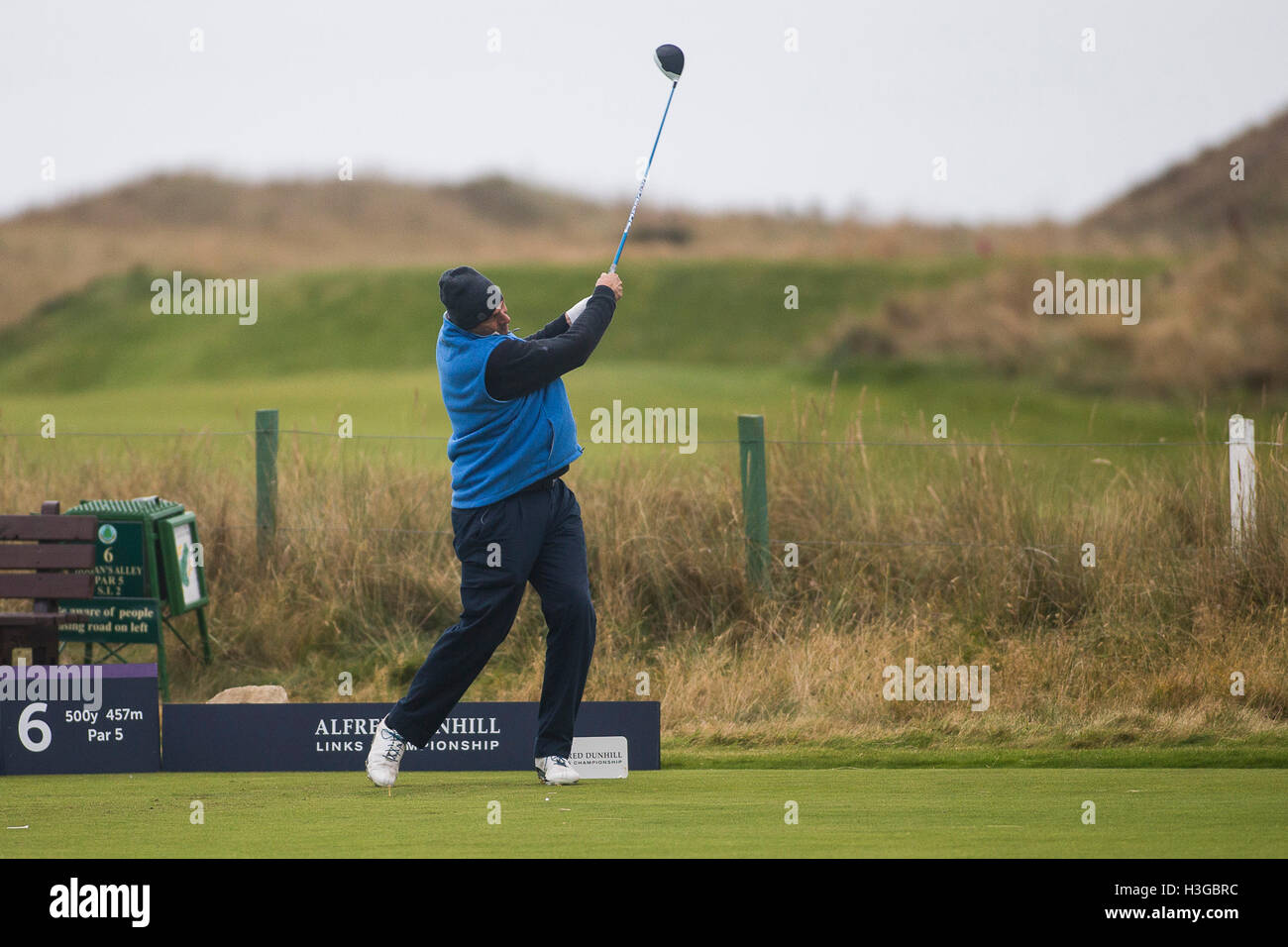 Carnoustie Golf Course, Fife, Scotland. 07th Oct, 2016. Alfred Dunhill ...