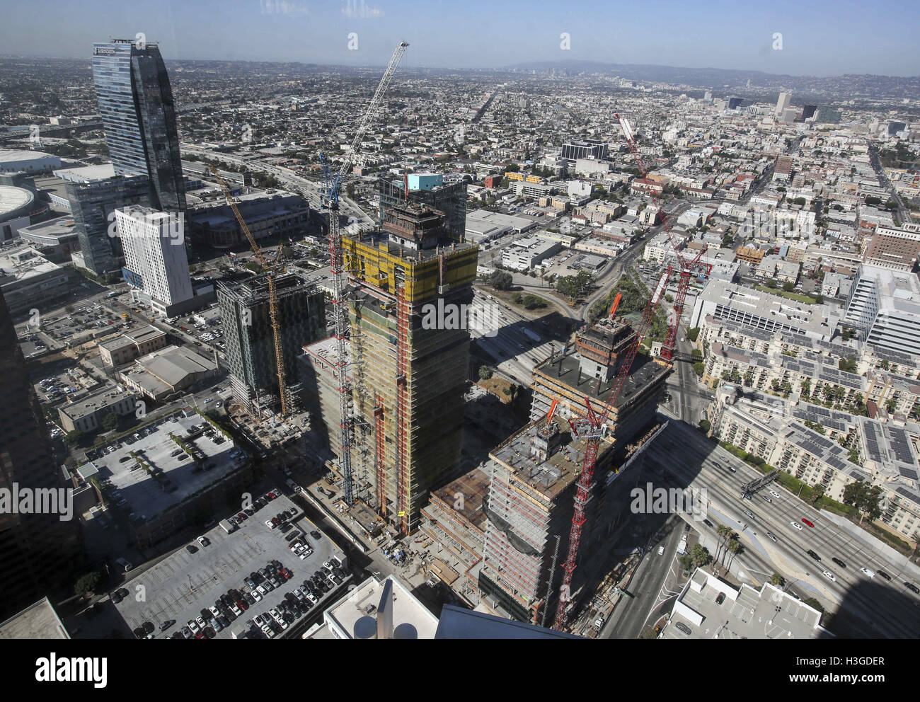 Los Angeles, California, USA. 28th Sep, 2016. Mega-project Metropolis ...