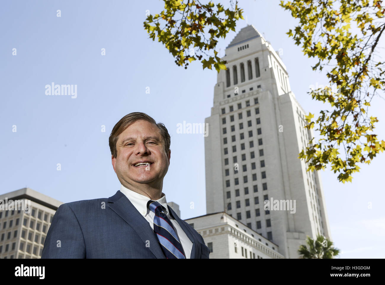 Los Angeles, California, USA. 27th Sep, 2016. Los Angeles City Controller Ron Galperin. © Ringo ...