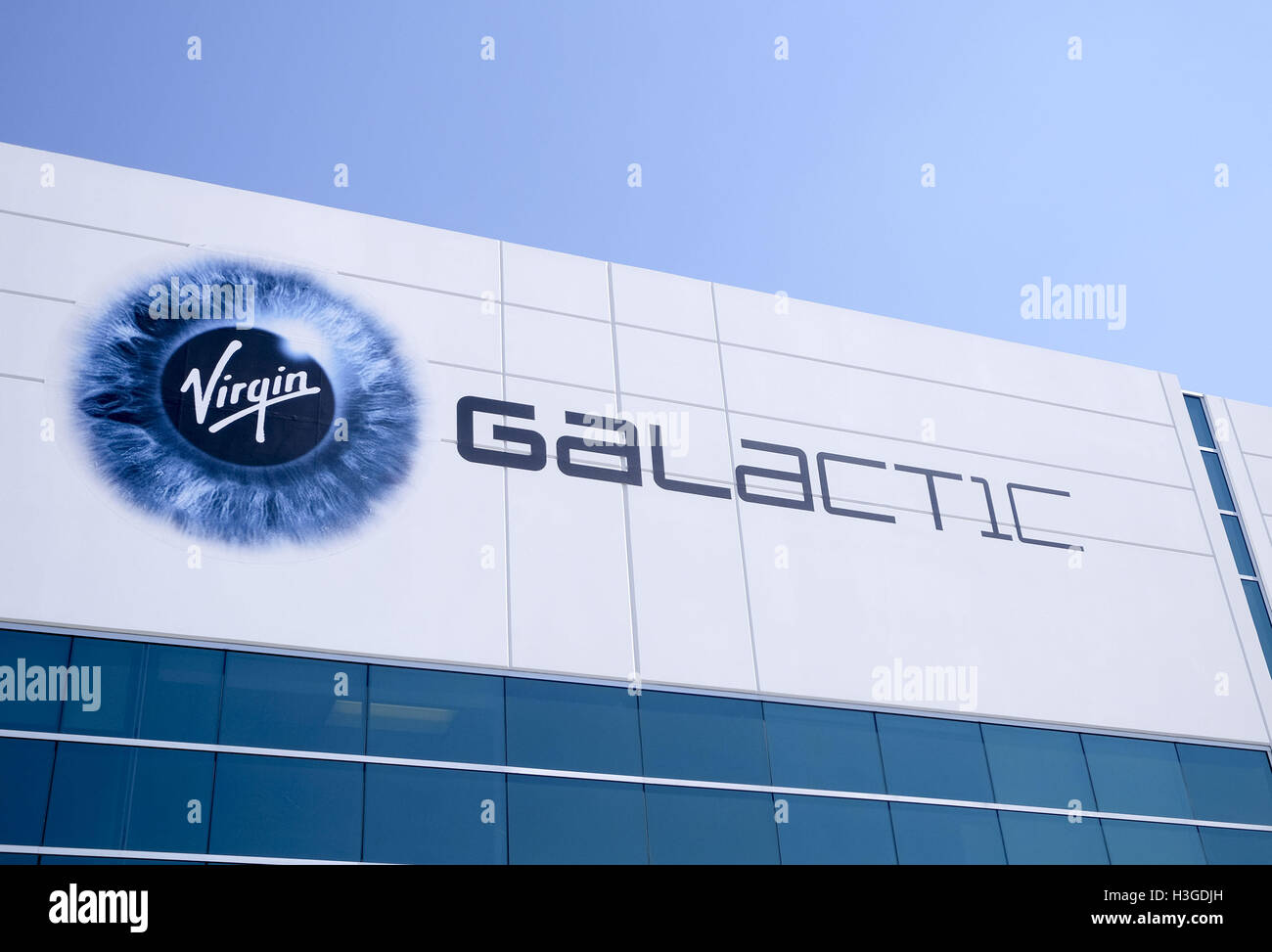 Los Angeles, California, USA. 21st Sep, 2016. Virgin Galactic building ...