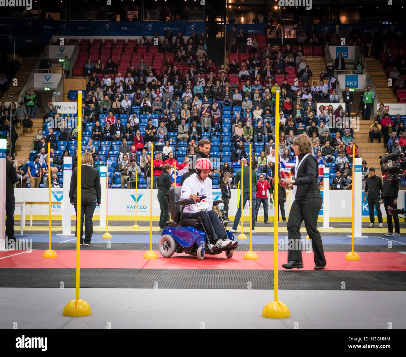 Kloten, Switzerland. 8th Oct, 2016. an athlete in the wheelchair ...