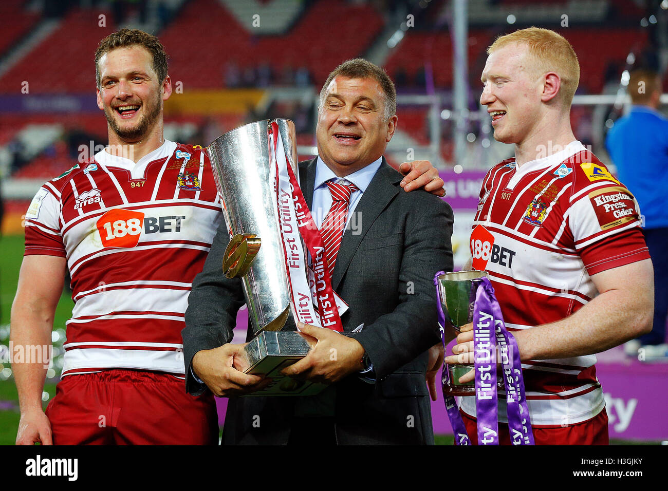 Old Trafford, Manchester, UK. 08th Oct, 2016. Rugby League Grand Final ...
