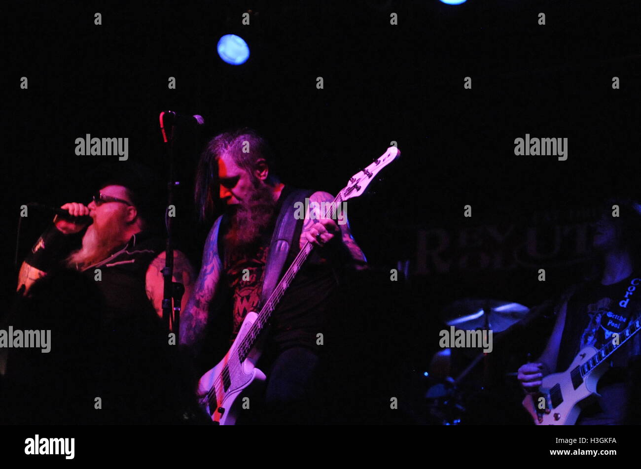 USA. 8th October, 2016. Texas band “Texas Hippie Coalition” or “THC ...