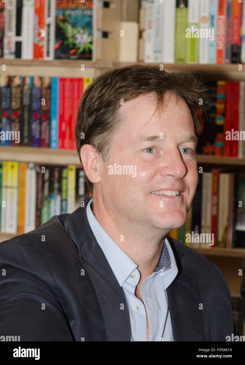 Gloucestershire, UK. 8th October, 2016. Nick Clegg, former leader of ...