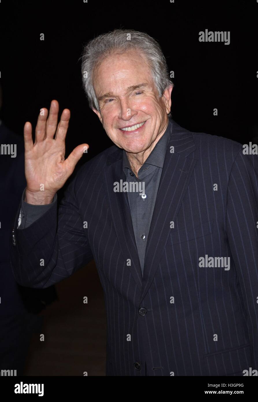 New York, NY, USA. 8th Oct, 2016. Warren Beatty at arrivals for 20TH ...