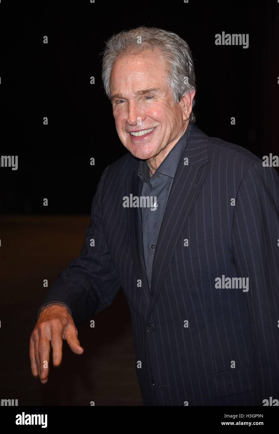 New York, NY, USA. 8th Oct, 2016. Warren Beatty at arrivals for 20TH ...