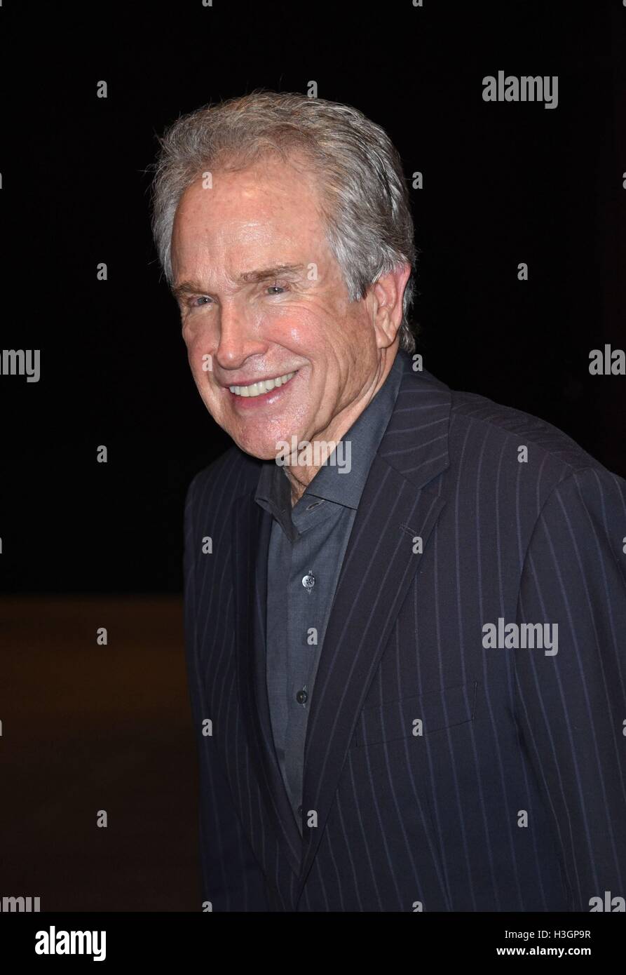 New York, NY, USA. 8th Oct, 2016. Warren Beatty at arrivals for 20TH ...