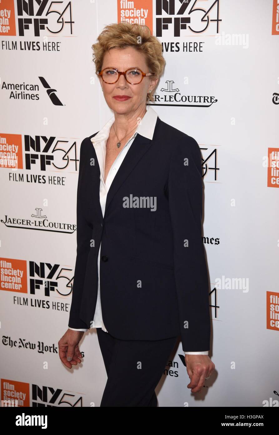 New York, NY, USA. 8th Oct, 2016. Annette Bening at arrivals for 20TH ...
