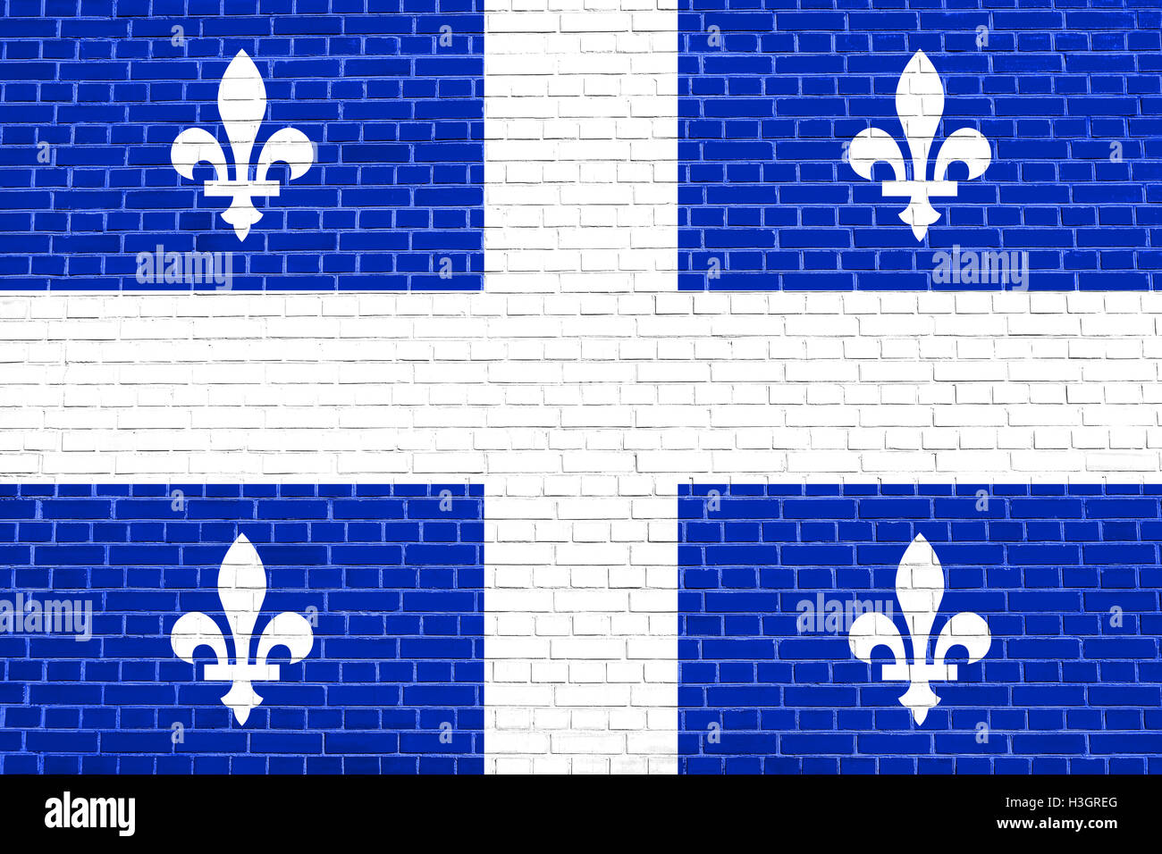 Canadian provincial flag, QC patriotic element and official symbol. Canada Quebec banner and ...