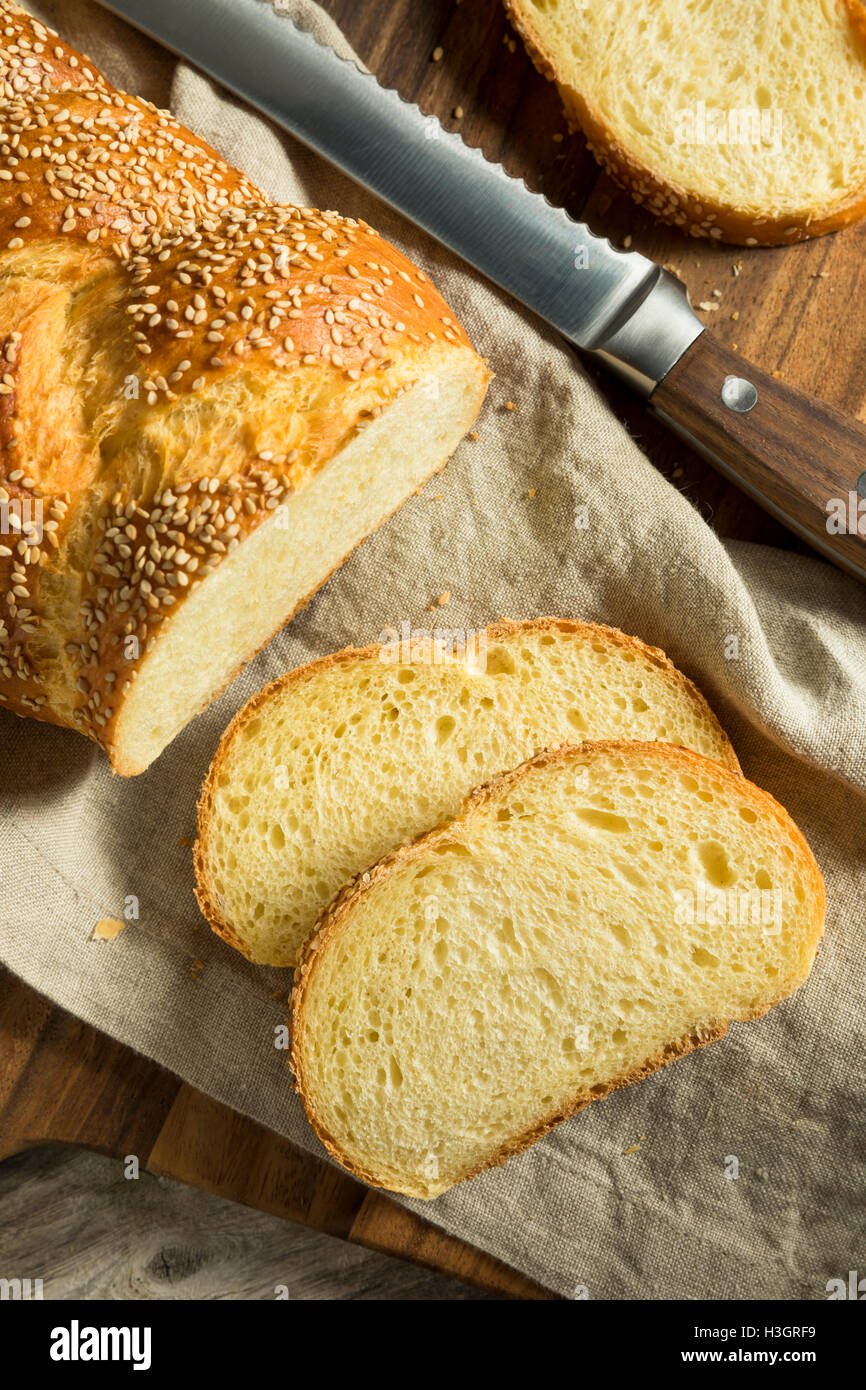 Homemade sweet golden challah hi-res stock photography and images - Alamy
