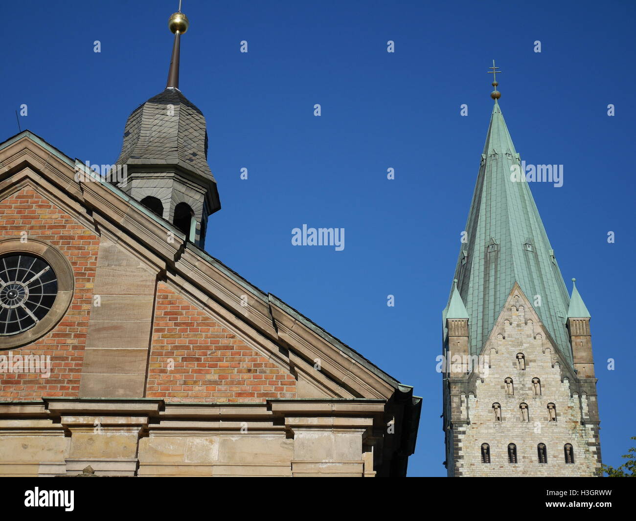 the city of paderborn Stock Photo - Alamy