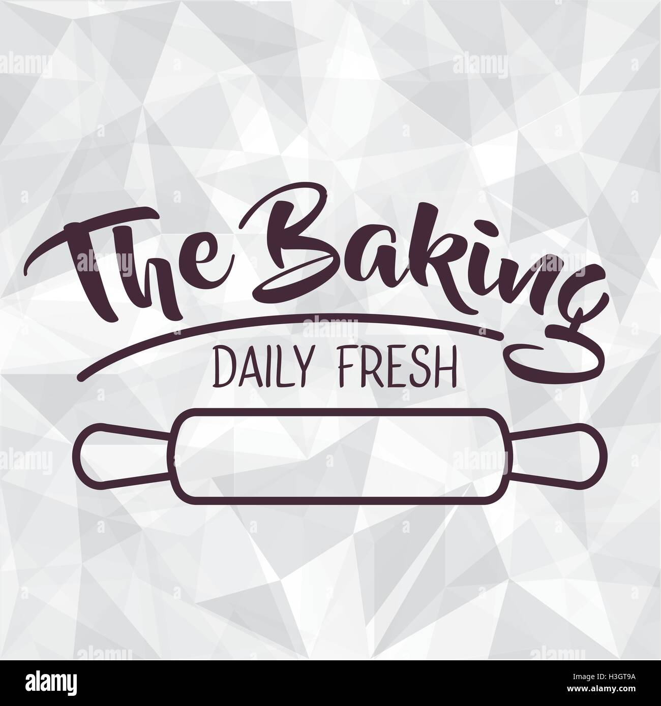 Rolling pin of bakery instrument design Stock Vector Image & Art - Alamy