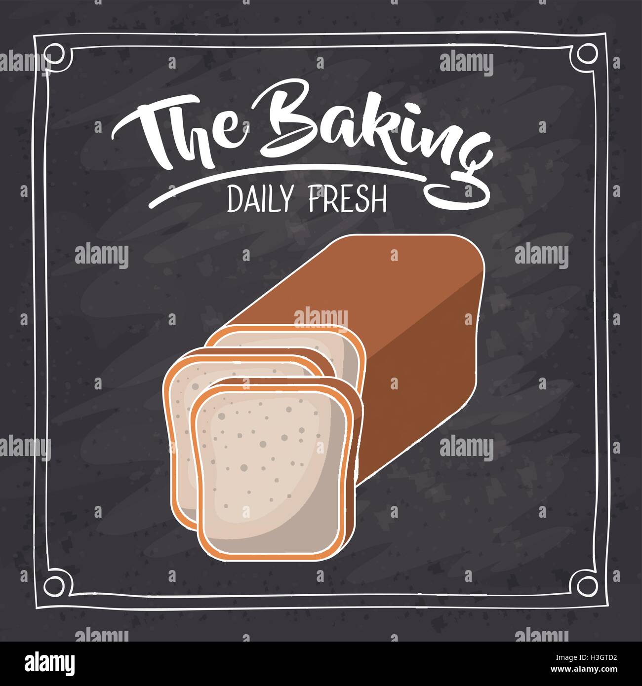 Bread baked daily sign hi-res stock photography and images - Alamy