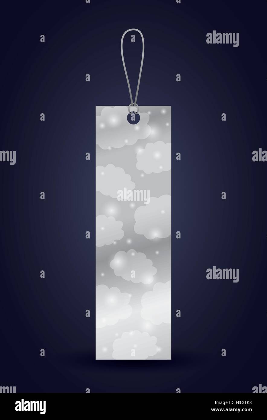 Bookmark label tag design Stock Vector Image & Art - Alamy