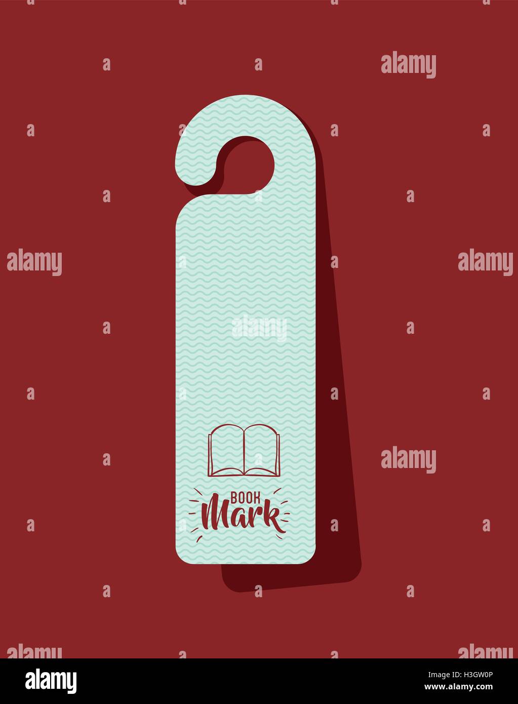 Bookmark label tag design Stock Vector Image & Art - Alamy