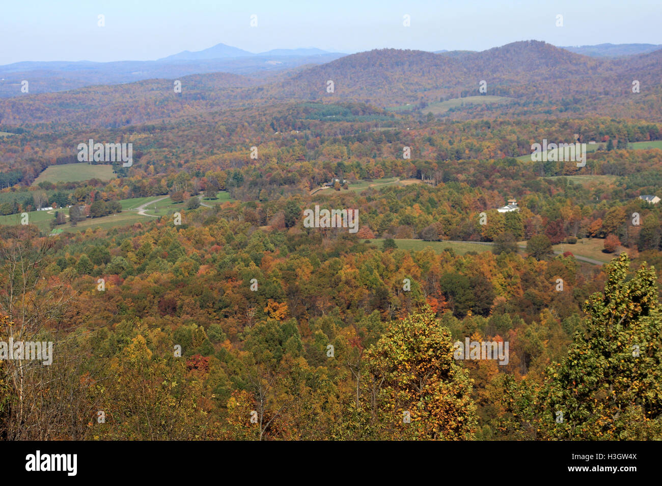 Usa virginia fall color in hi-res stock photography and images - Alamy