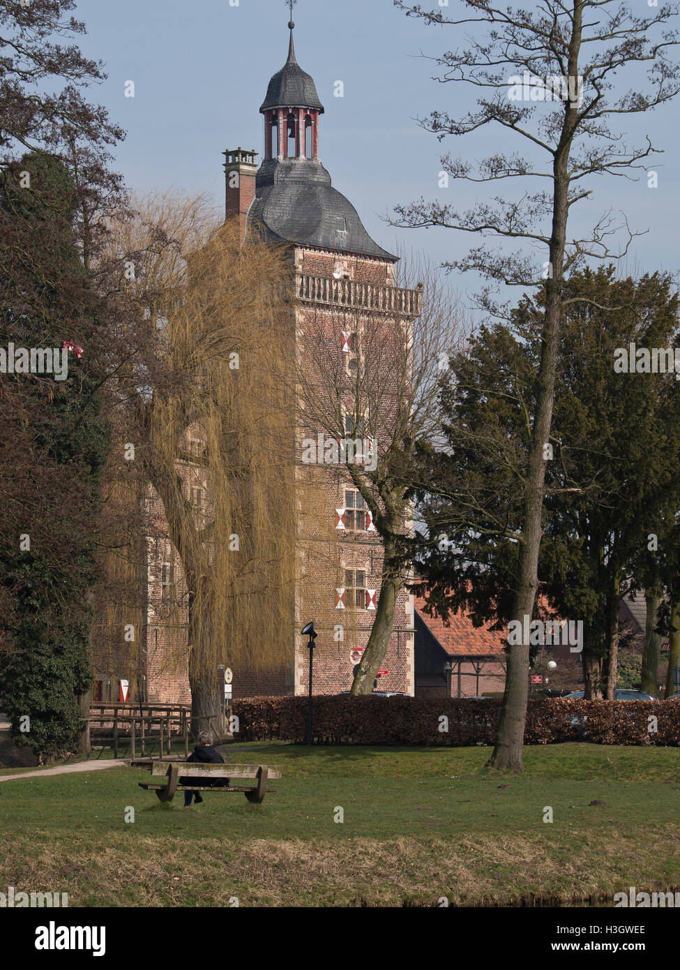 the castle of raesfeld Stock Photo - Alamy