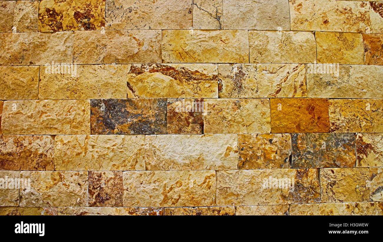 Sandstone brick wall Stock Photo - Alamy