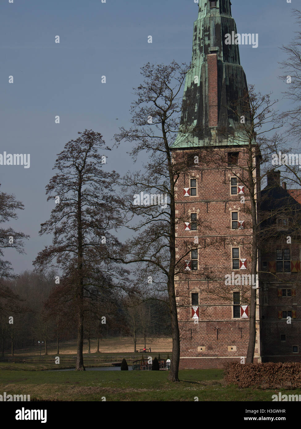 the castle of raesfeld Stock Photo - Alamy