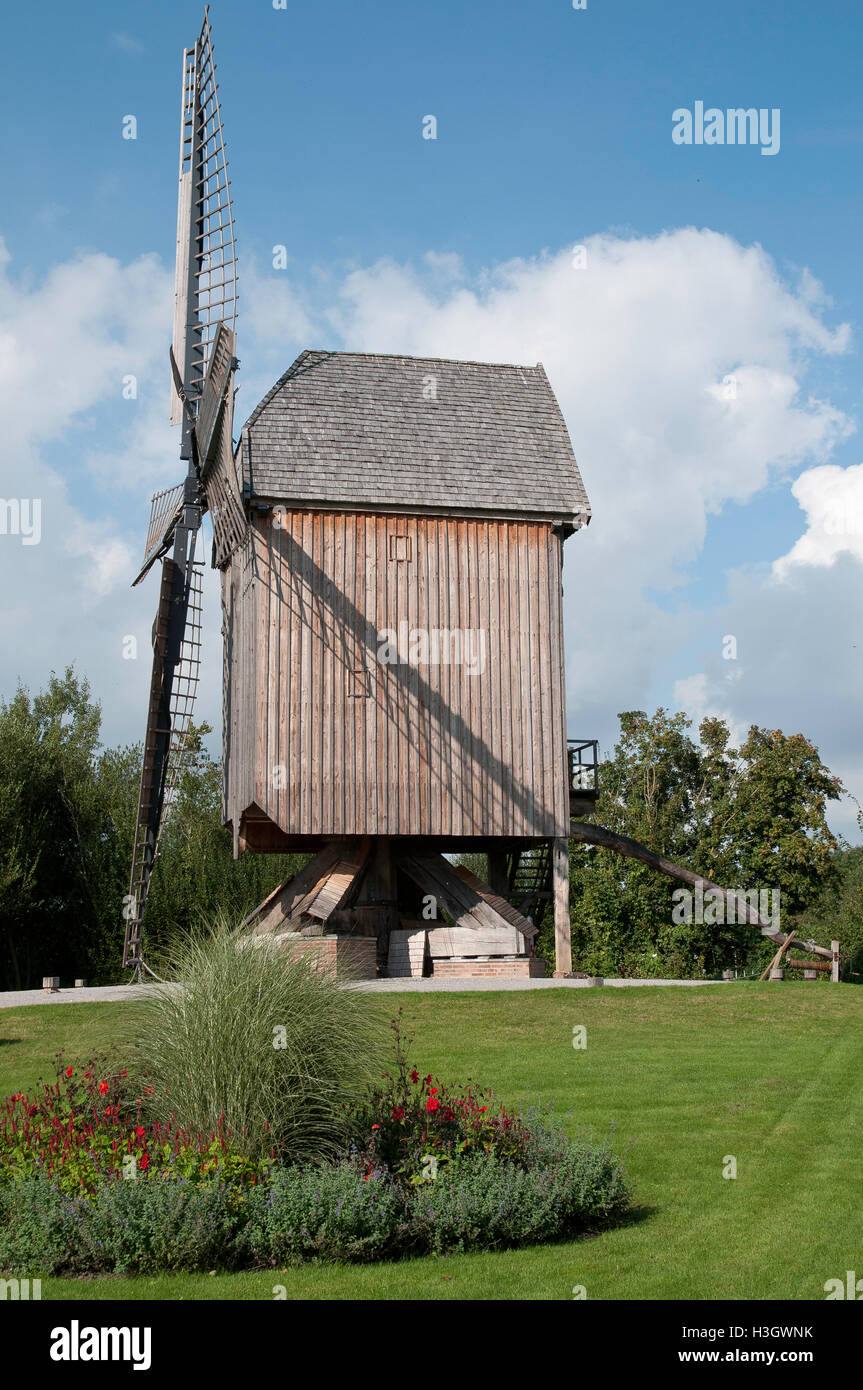 windmill in germany Stock Photo - Alamy