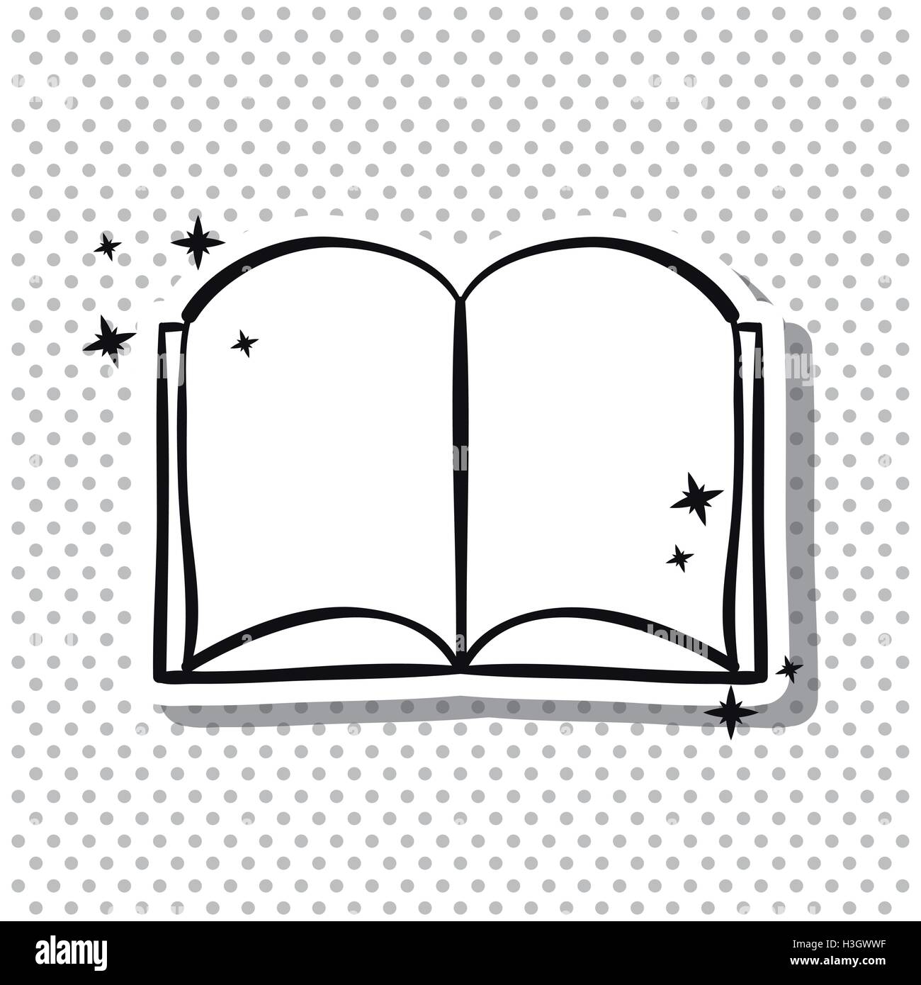 Open book and literature design Stock Vector Image & Art - Alamy