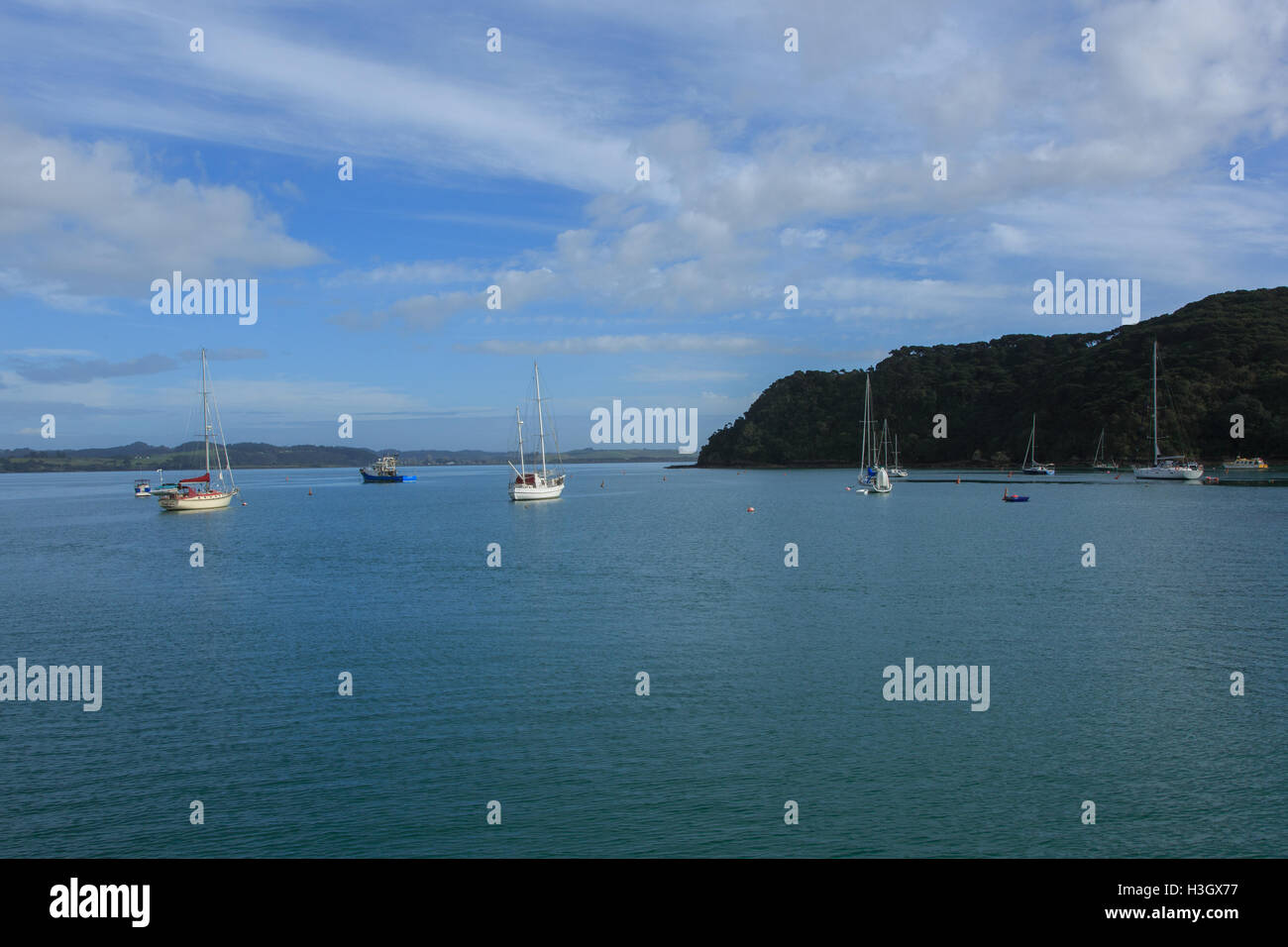 Paihia bay of islands new zealand hi-res stock photography and images ...