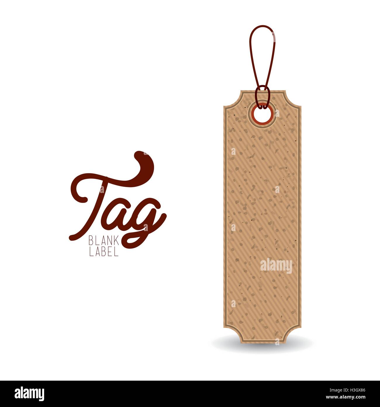 Isolated hanging tag design Stock Vector Image & Art - Alamy