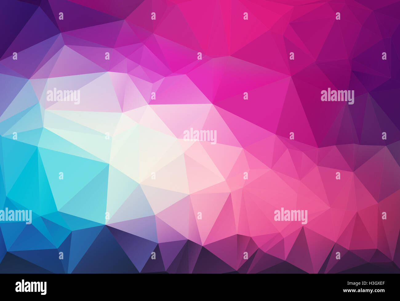 Magenta triangle wallpaper hi-res stock photography and images - Alamy