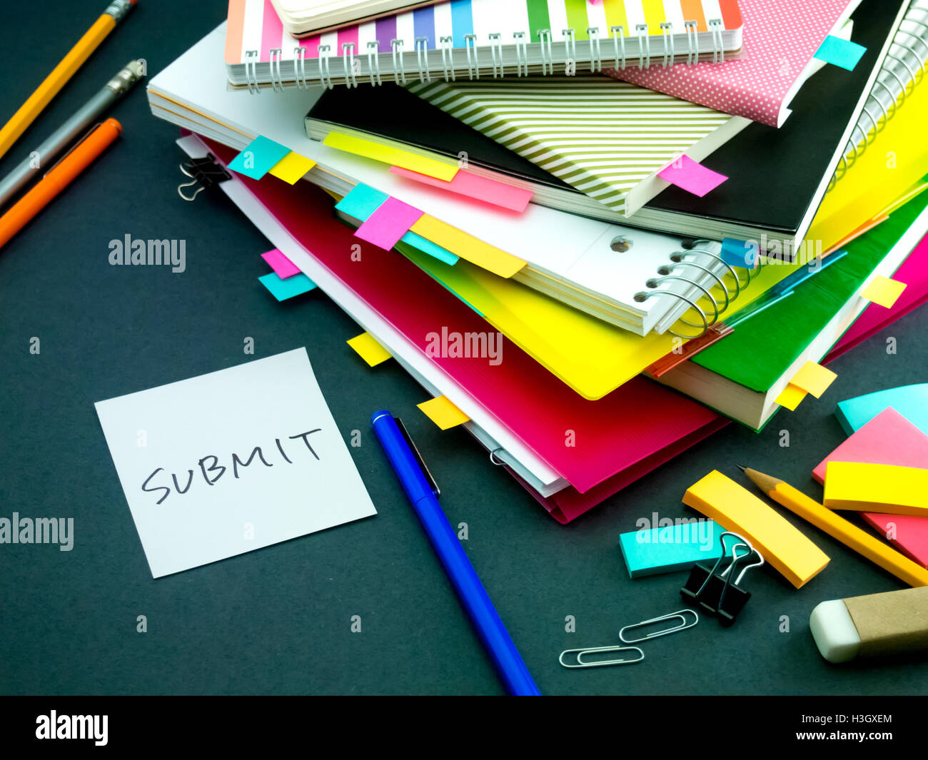 Somebody Left the Message on Your Working Desk; Submit Stock Photo - Alamy Somebody Left the Message on Your Working Desk; Submit Stock Photo - Alamy