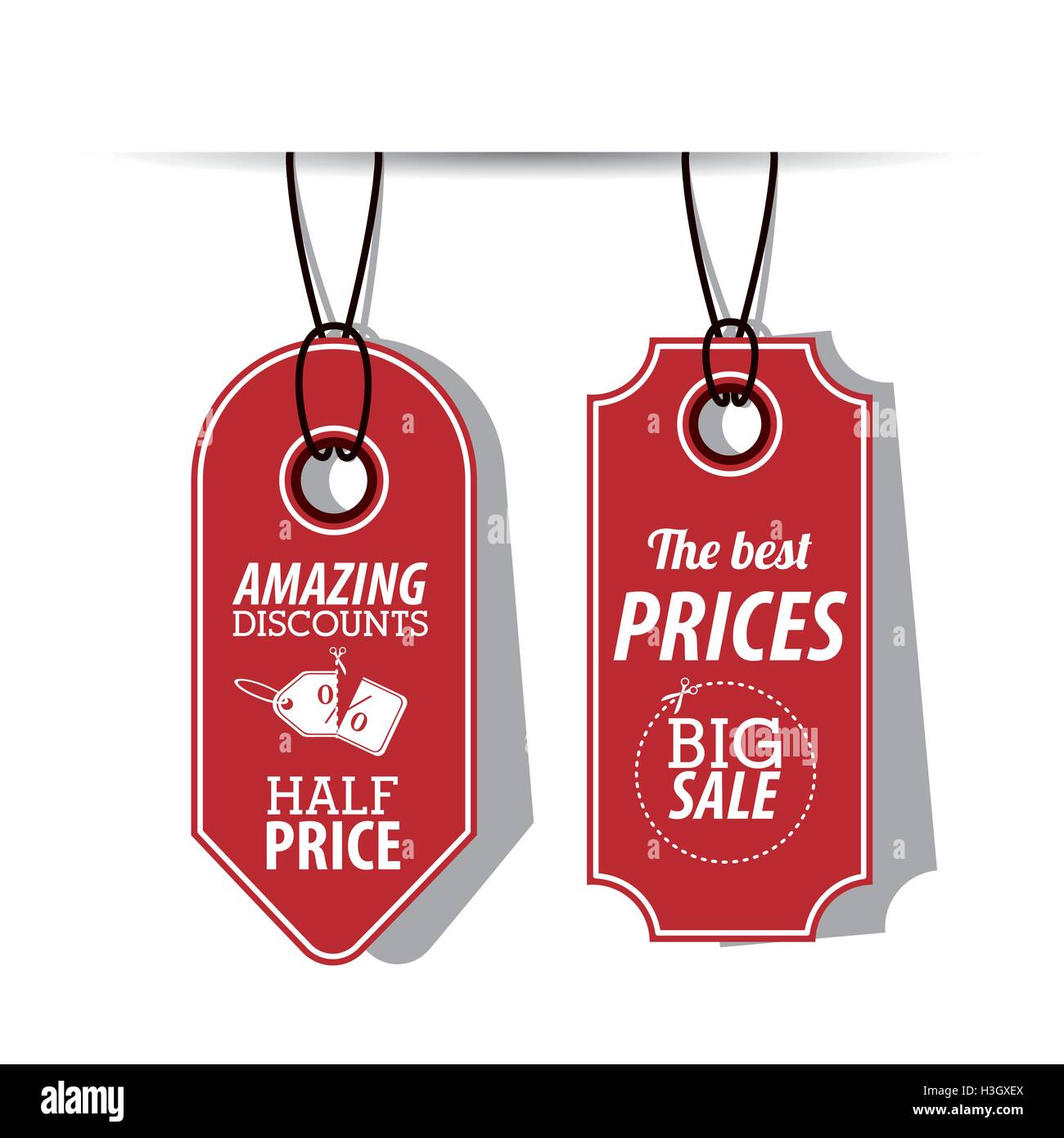 Isolated hanging tag design Stock Vector Image & Art - Alamy