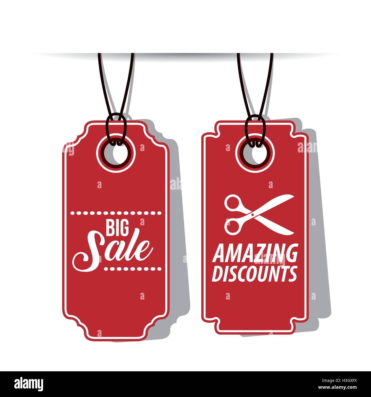 Isolated hanging tag design Stock Vector Image & Art - Alamy
