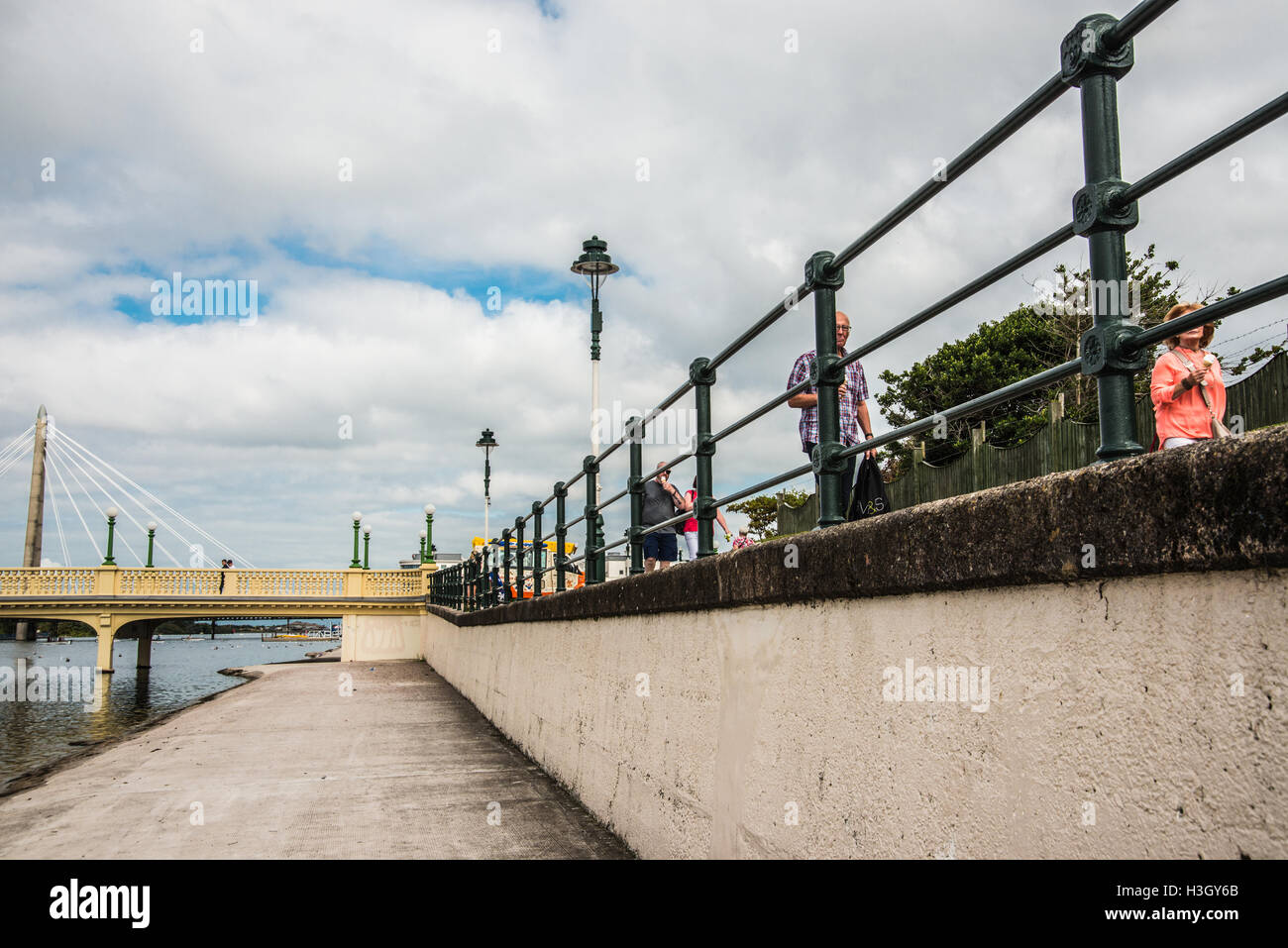 walking on the coast Southport Lancashire Ray Boswell Stock Photo - Alamy