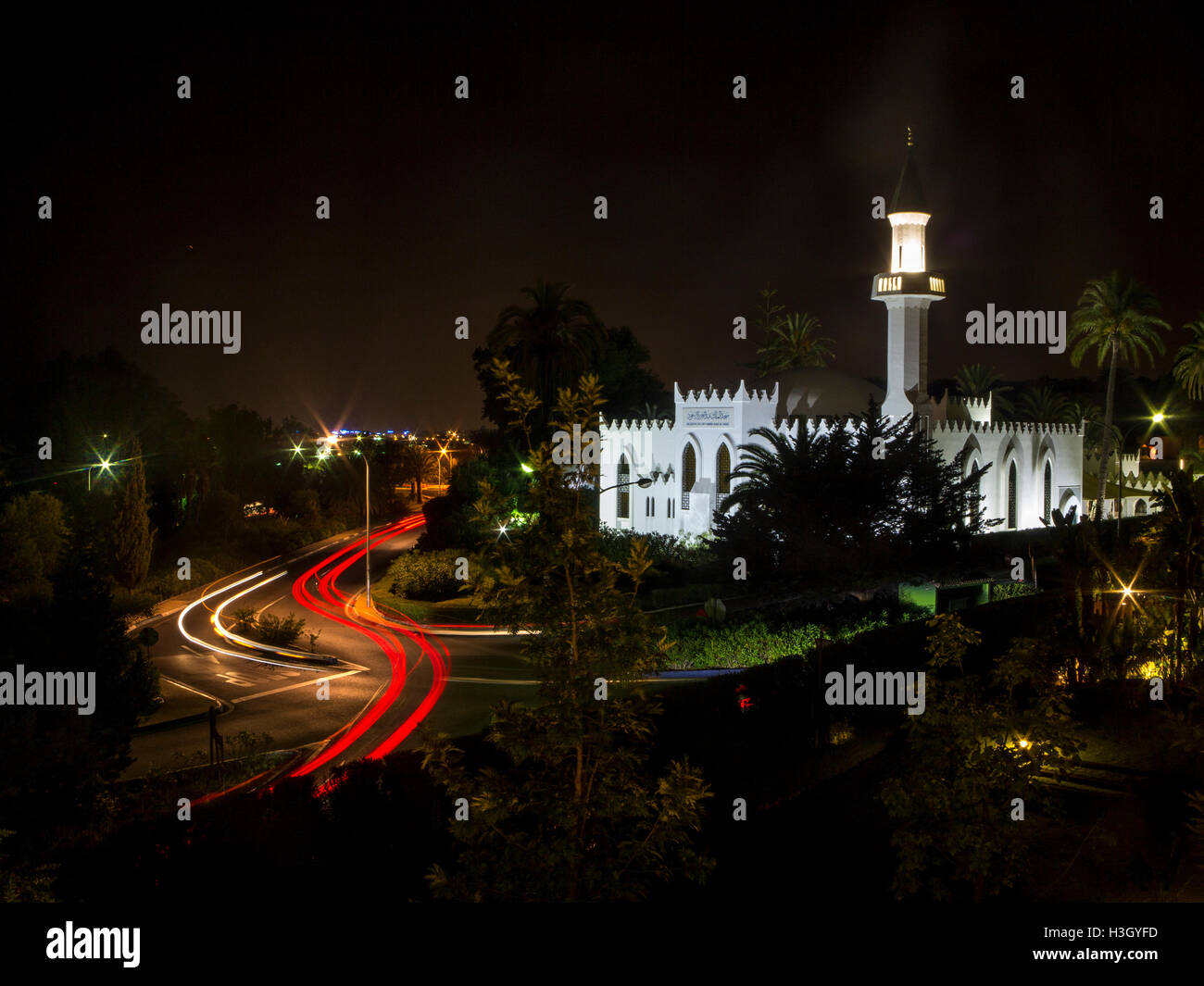 Abdul Aziz Al Saud mosque, Marbella, Costa del Sol, Andalucia, Spain ...