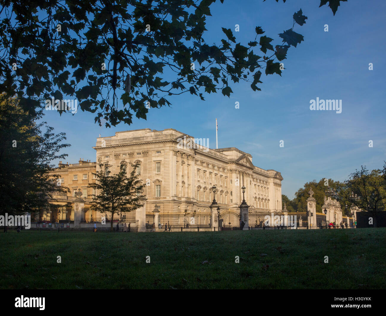 Buckingham Palace Morning High Resolution Stock Photography and Images - Alamy