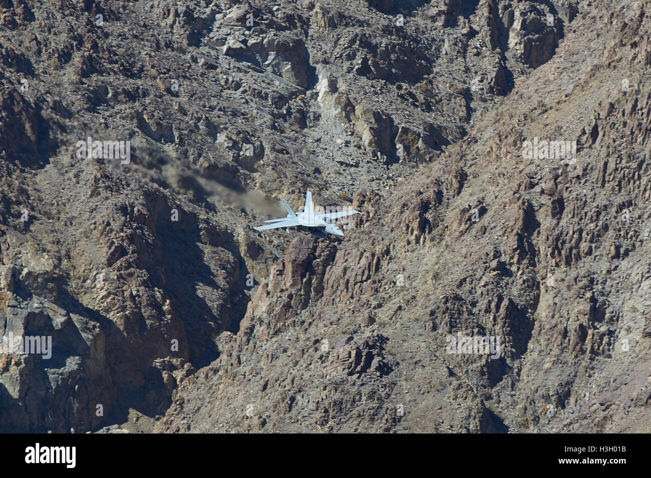 United States Navy F/A-18E Super Hornet Jet Fighter, Flying At Low ...