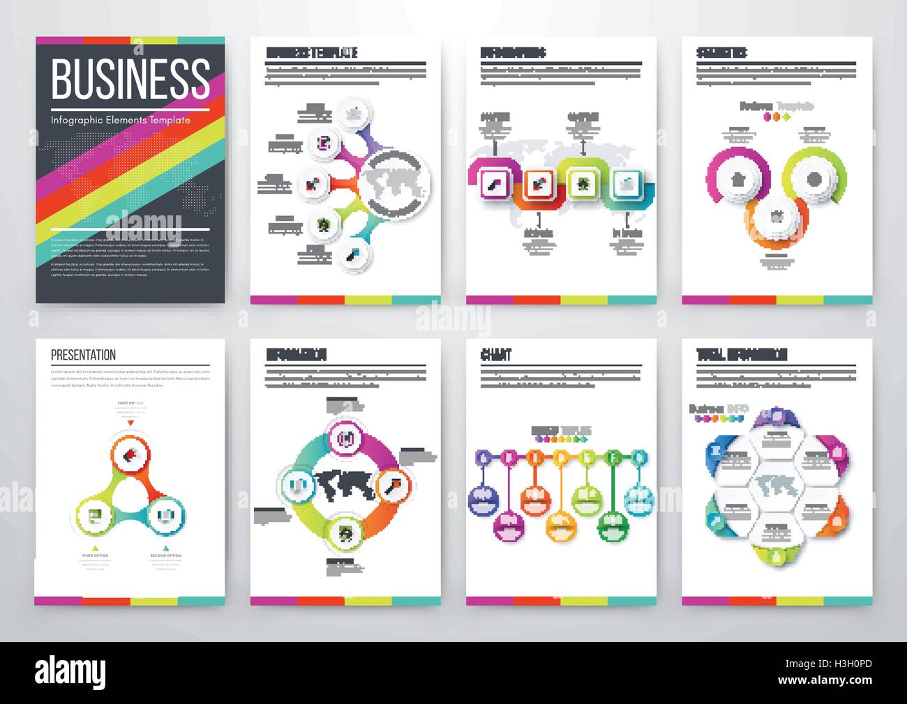 Modern infographic vector concept Stock Vector Image & Art - Alamy