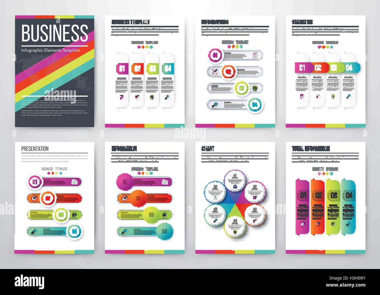 Modern infographic vector concept Stock Vector Image & Art - Alamy