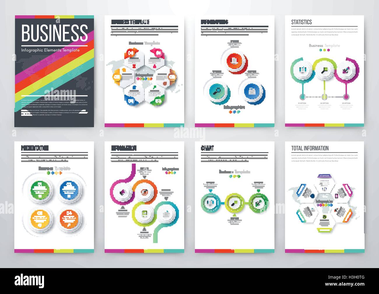 Modern infographic vector concept Stock Vector Image & Art - Alamy