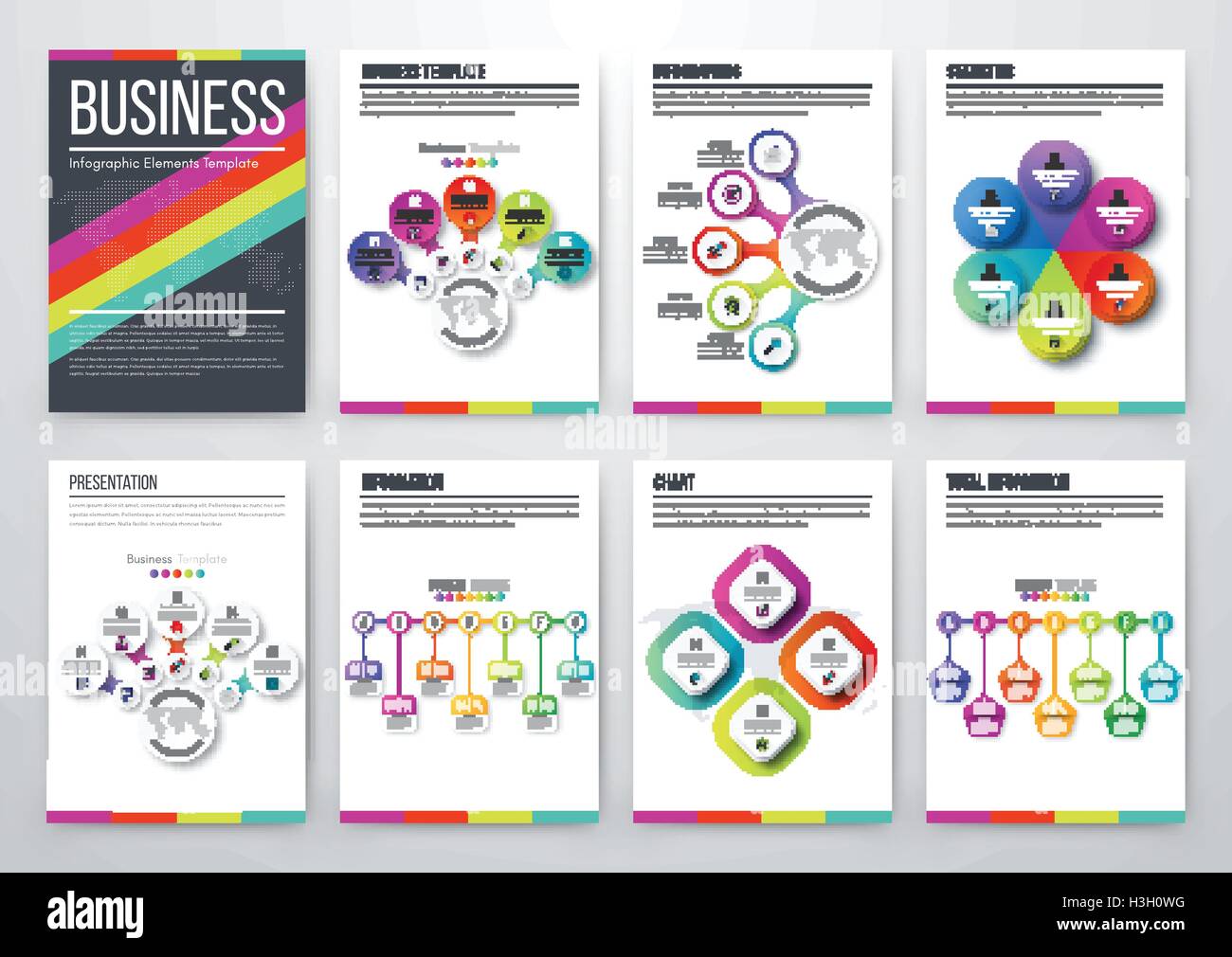 Modern infographic vector concept Stock Vector Image & Art - Alamy