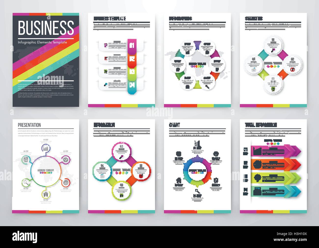 Modern infographic vector concept Stock Vector Image & Art - Alamy