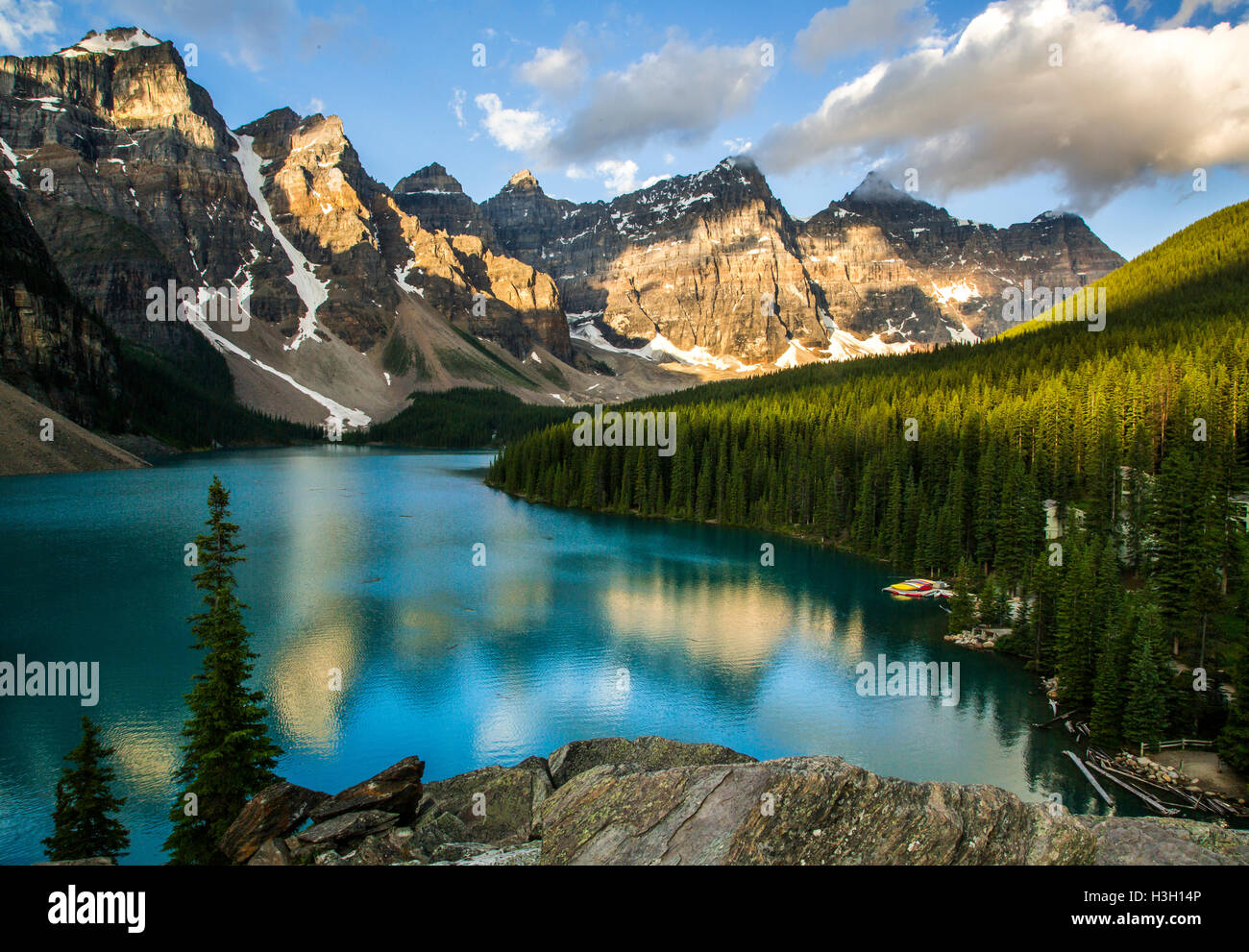 Valley of the ten peaks hi-res stock photography and images - Alamy
