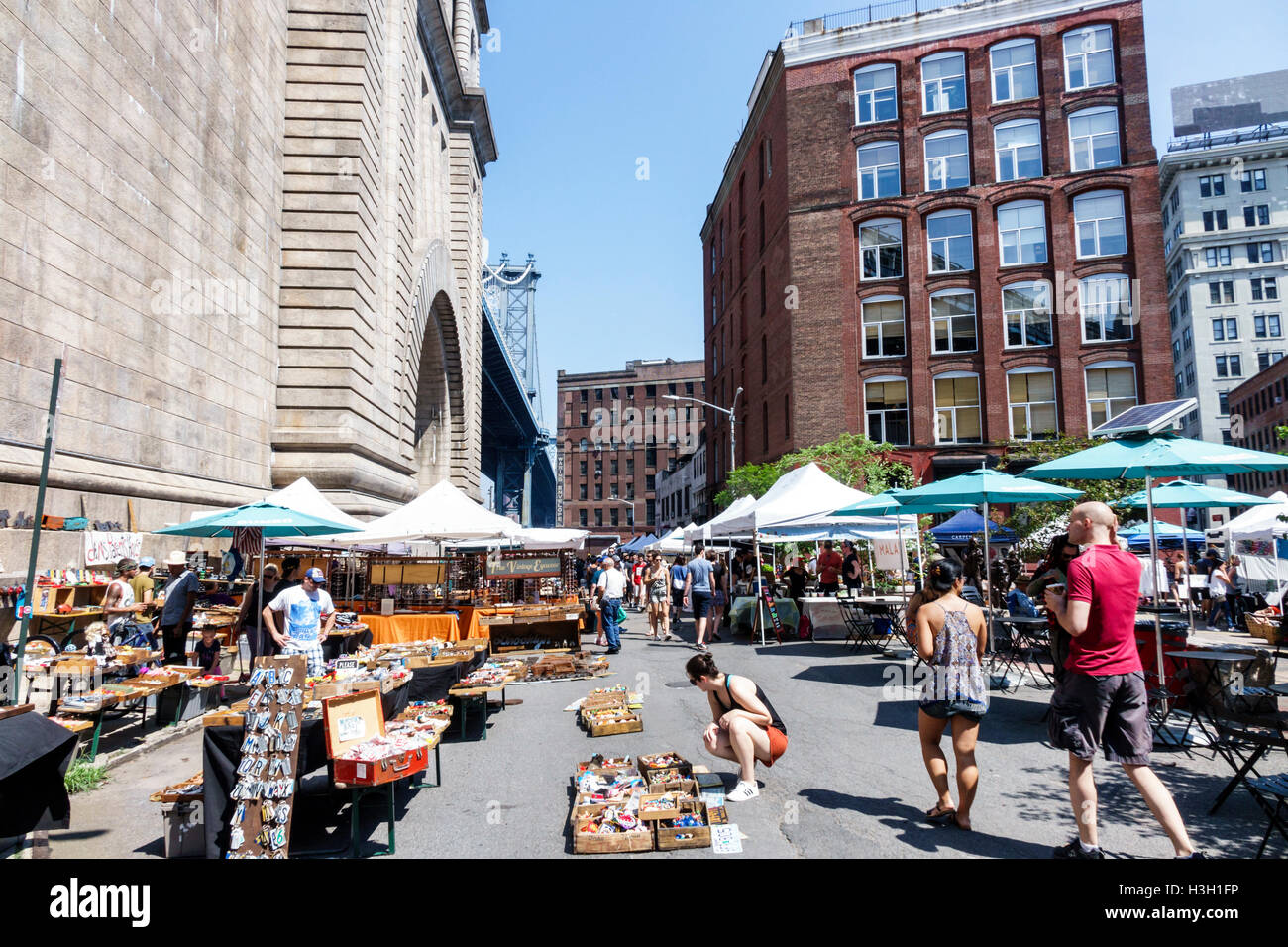 New York City,NY NYC,Brooklyn,DUMBO,Manhattan Bridge,Anchorage Place ...