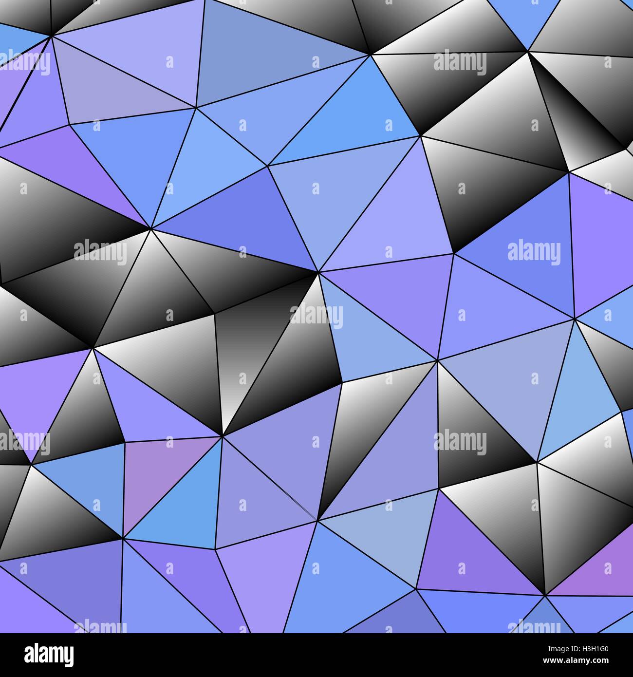 Abstract background of colored triangles, geometry design modern ...